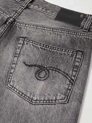 R13 Distressed Boyfriend Jeans