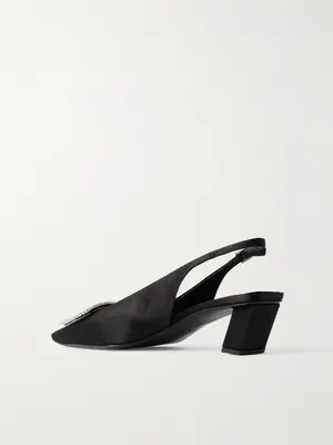 ROGER VIVIER Belle Vivier Pilgrim Slingback Pumps