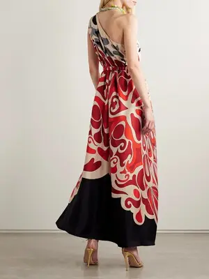 La DoubleJ Roy One-shoulder Maxi Dress