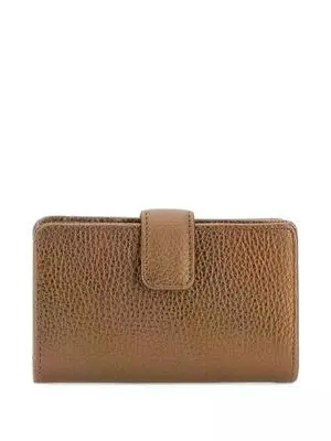 GIANNI CHIARINI Logo-print Leather Wallet - Brown