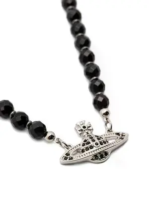 VIVIENNE WESTWOOD Messaline Orb-embellished Necklace