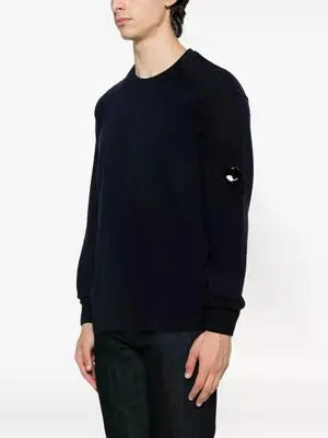 C.P. COMPANY Lens-detail Crew-neck Sweater