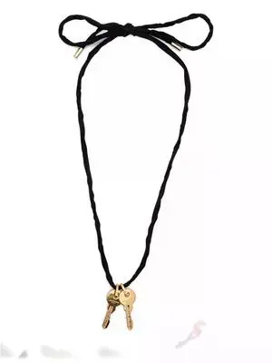 CARVEN Key-Charm Necklace