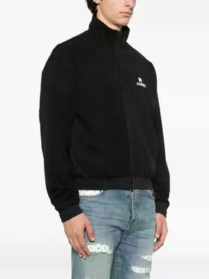 Amiri Embroidered-logo Zip Up Sweatshirt