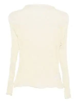 ISSEY MIYAKE Semi-Sheer Blouse