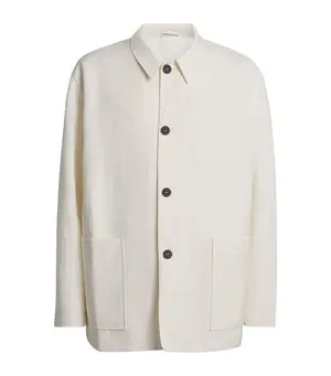 Studio Nicholson Linen-wool Nopi Jacket
