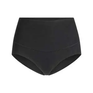 SKIMS Cotton Shapewear High Waisted Brief - Soot
