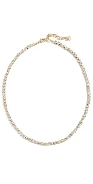 HART Bezel Tennis Necklace - Gold