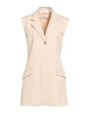 Patrizia Pepe Single-breasted Sleeveless Blazer - Pink