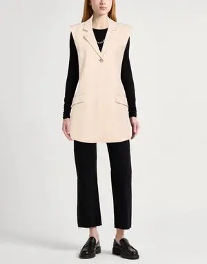 Patrizia Pepe Single-breasted Sleeveless Blazer - Pink