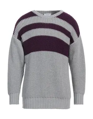 LARDINI Wool Crewneck Sweater - Grey
