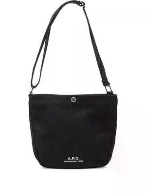 A.p.c. Canvas Shoulder Bag