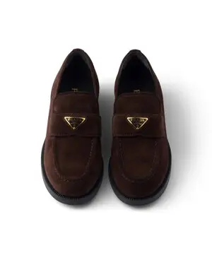 Prada Suede Loafers