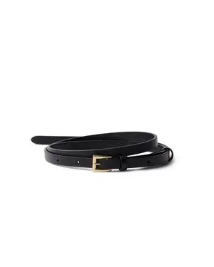 Prada Leather Belt - Black