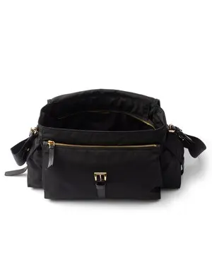Prada Explore Large Re-nylon Shoulder Bag - Black