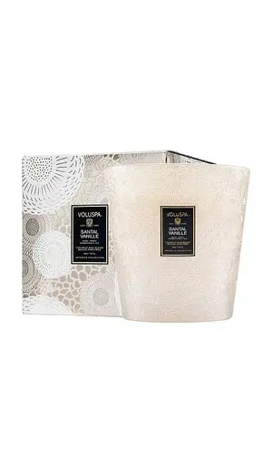Voluspa Santal Vanille 3 Wick Hearth Candle - N,a