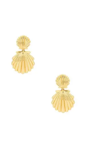 AMBER SCEATS Palmer Dangle Earrings - Gold
