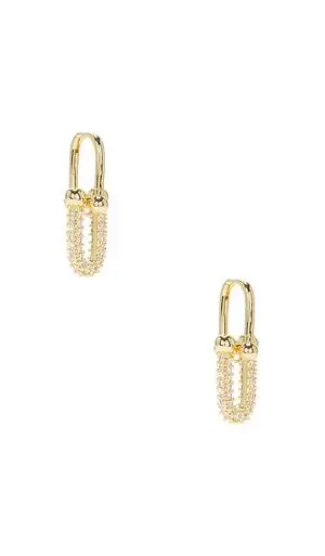 AMBER SCEATS Olivia Dangle Earrings - Gold