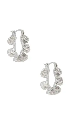 AMBER SCEATS Greyson Earrings - Silver
