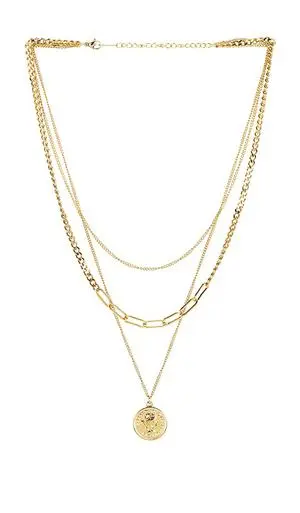 AMBER SCEATS Felix Necklace - Gold