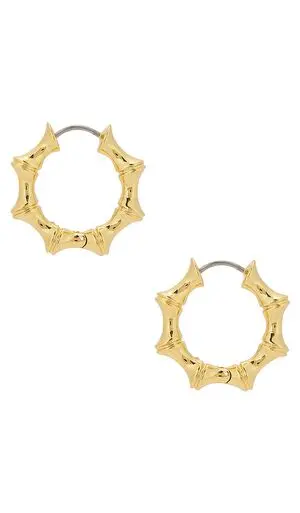 Eddie Borgo Bambu Hoop Earrings
