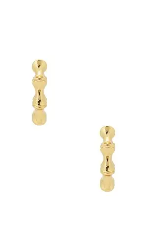 Eddie Borgo Bambu Hoop Earrings