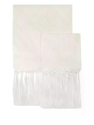 Brunello Cucinelli Chevron-pattern Towels - Neutrals