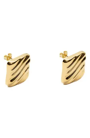 Argento Vivo Mirage Stud Earrings - Gold