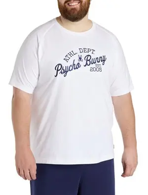 Psycho Bunny Big & Tall Fenton Graphic Tee