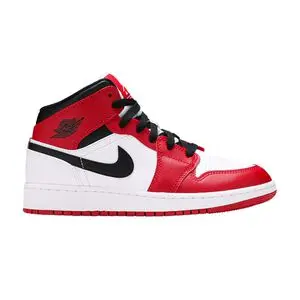 JORDAN 1 Mid Gs Sneakers - Red