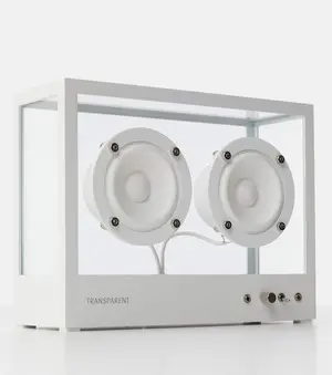TRANSPARENT Small Speaker - White