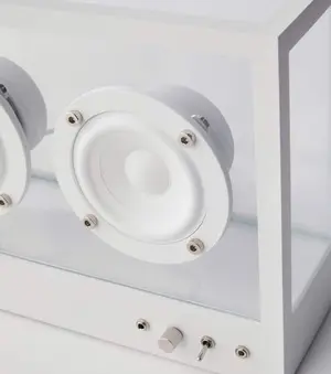 TRANSPARENT Small Speaker - White