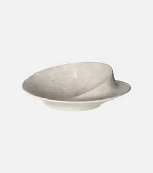 ZAHA HADID DESIGN Swirl L25 Marble Bowl - Grey