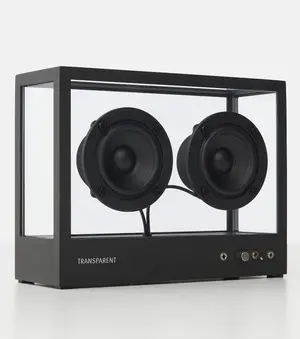 TRANSPARENT Small Speaker - Black