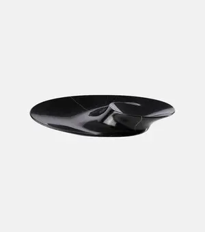 ZAHA HADID DESIGN Swirl L48 Marble Bowl - Black
