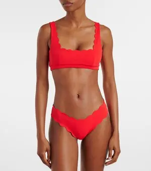 Marysia High Antibes Bikini Bottoms - Red
