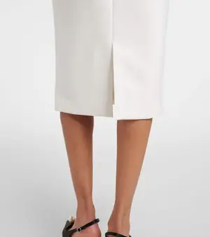 Jenny Packham Bisou Crystal-embellished Midi Dress