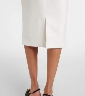 Jenny Packham Bisou Crystal-embellished Midi Dress