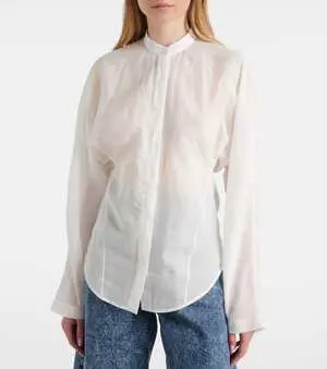 Alaïa Cotton And Linen Shirt