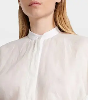 Alaïa Cotton And Linen Shirt