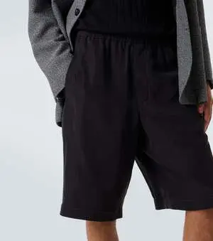 Giorgio Armani Canvas Bermuda Shorts