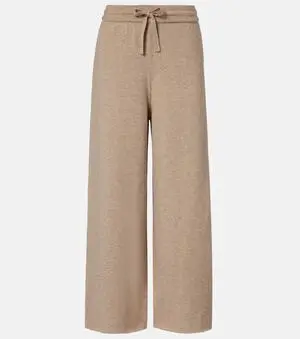 JIL SANDER Cashmere Wide-leg Pants