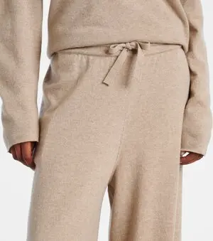 JIL SANDER Cashmere Wide-leg Pants