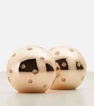 L'Objet Stars -plated Salt And Pepper Shakers