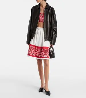 JIMMY CHOO Scarlett 50 Leather Mules - Black