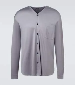 Giorgio Armani Silk And Cotton Shirt