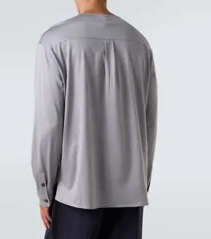 Giorgio Armani Silk And Cotton Shirt