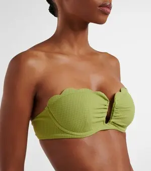 Marysia Lisbon Scalloped Bikini Top