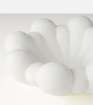 101 COPENHAGEN Bloom Big Tray - White