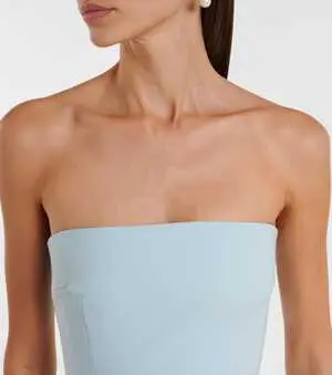 Solace London Alessandra Strapless Gown